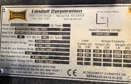 BENDI Vary Narrow Aisle B30/42AC-180D - 1709A-10625 - USED – Lean ...