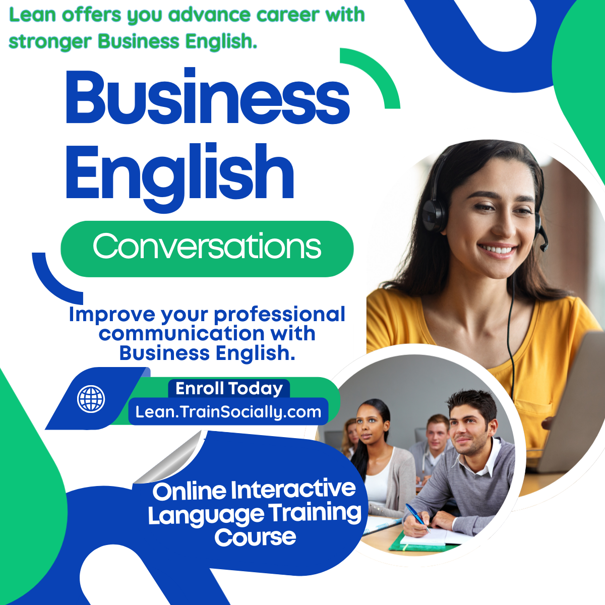 Business English – Online Interactive Language Training Course with Ce ...
