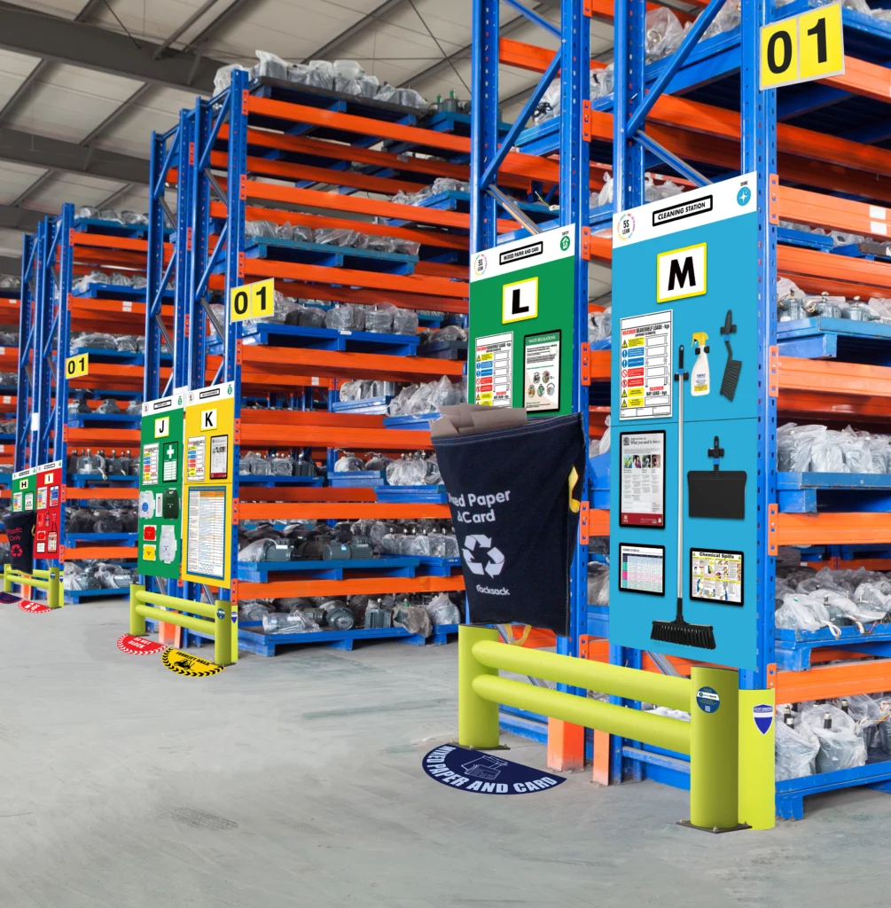 Modulean Rack End Boards – Lean Material Handling Store