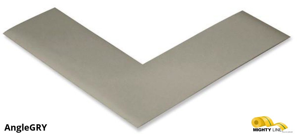 Mighty Line 2" Wide Solid GRAY Angle - Pack of 100 – Lean Material ...