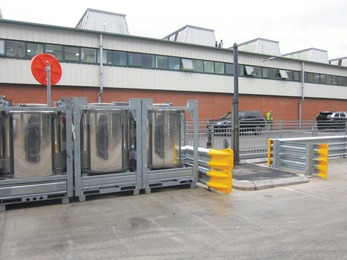 Armco Safety Barrier Ends and Corners – Lean Material Handling Store