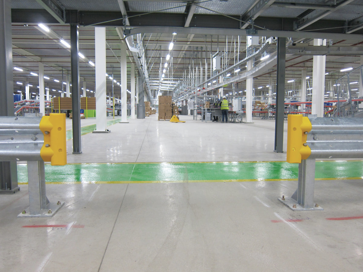 Armco Safety Barrier Ends and Corners – Lean Material Handling Store