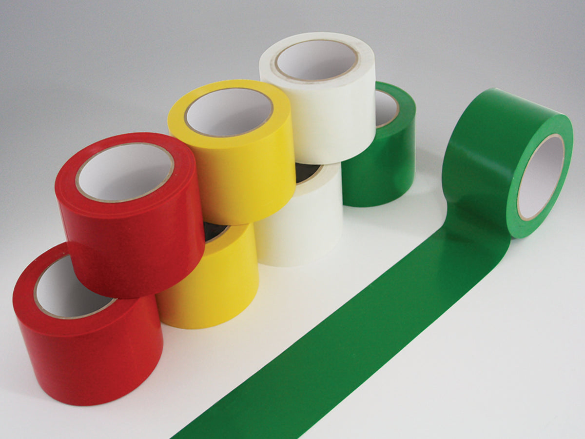 Floor Marking Tape for Lanes - 8 Colors, 2 Widths – Lean Material ...