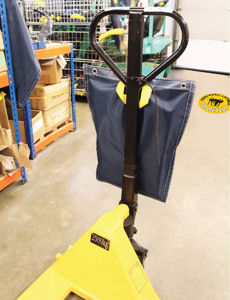 Racksack Nano - Reusable Trash Bag for Forklift and Pallet Jack – Lean ...